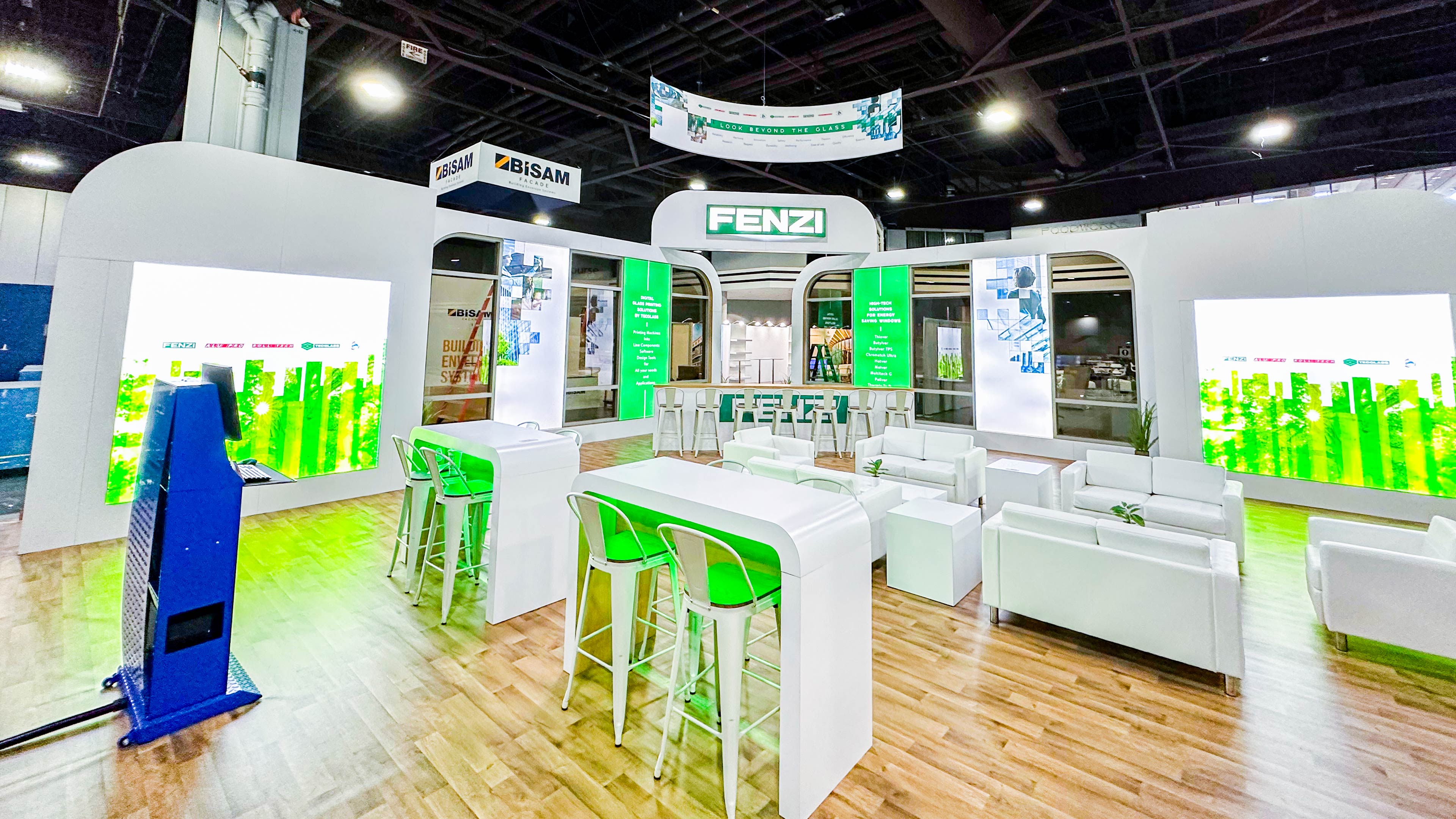 Our Work: FENZI - Trade Show Displays - Custom fabrication and design ...