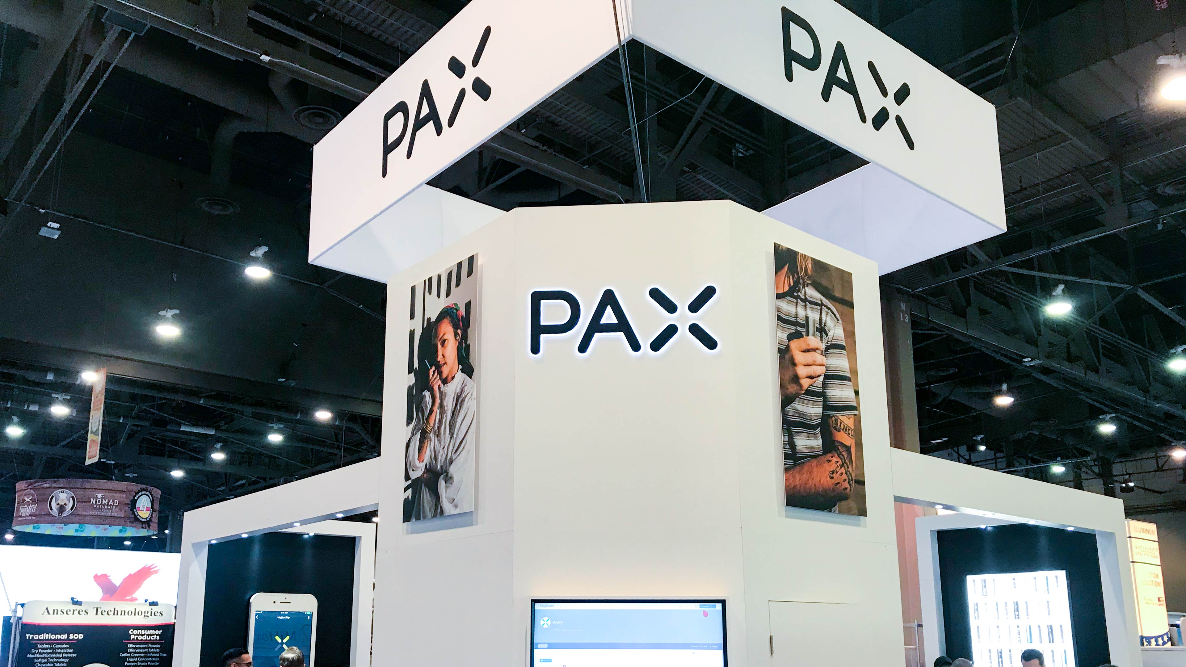 Our Work: Pax Labs - Trade Show Displays - Custom fabrication and ...